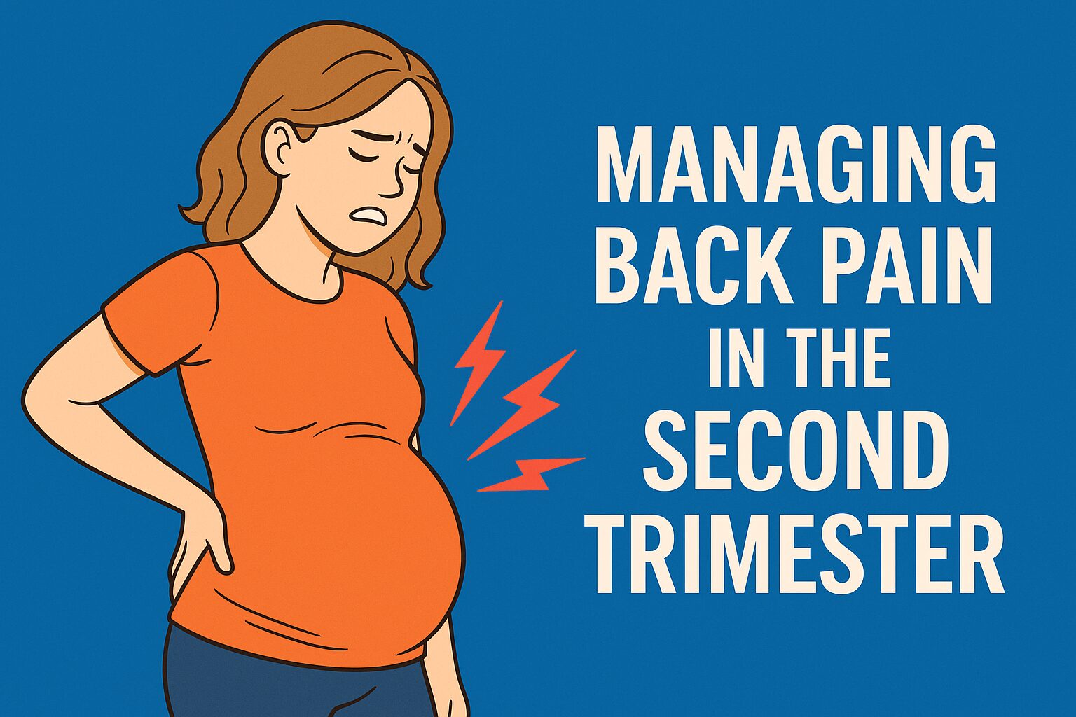 Managing Back Pain in the Second Trimester – BABIES BLOCK